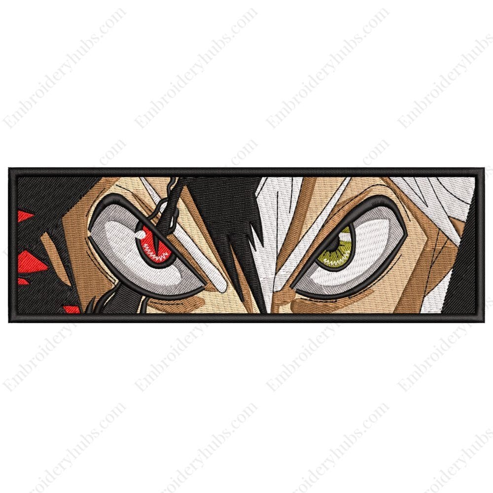 Asta Eyes Anime Embroidery Design - Black Clover