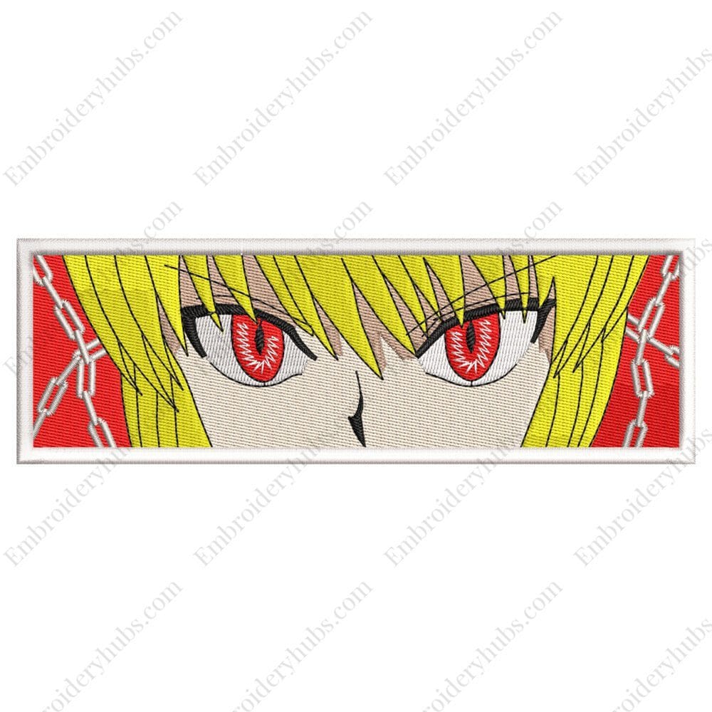 Kurapika Anime Embroidery Design - HunterxHunter